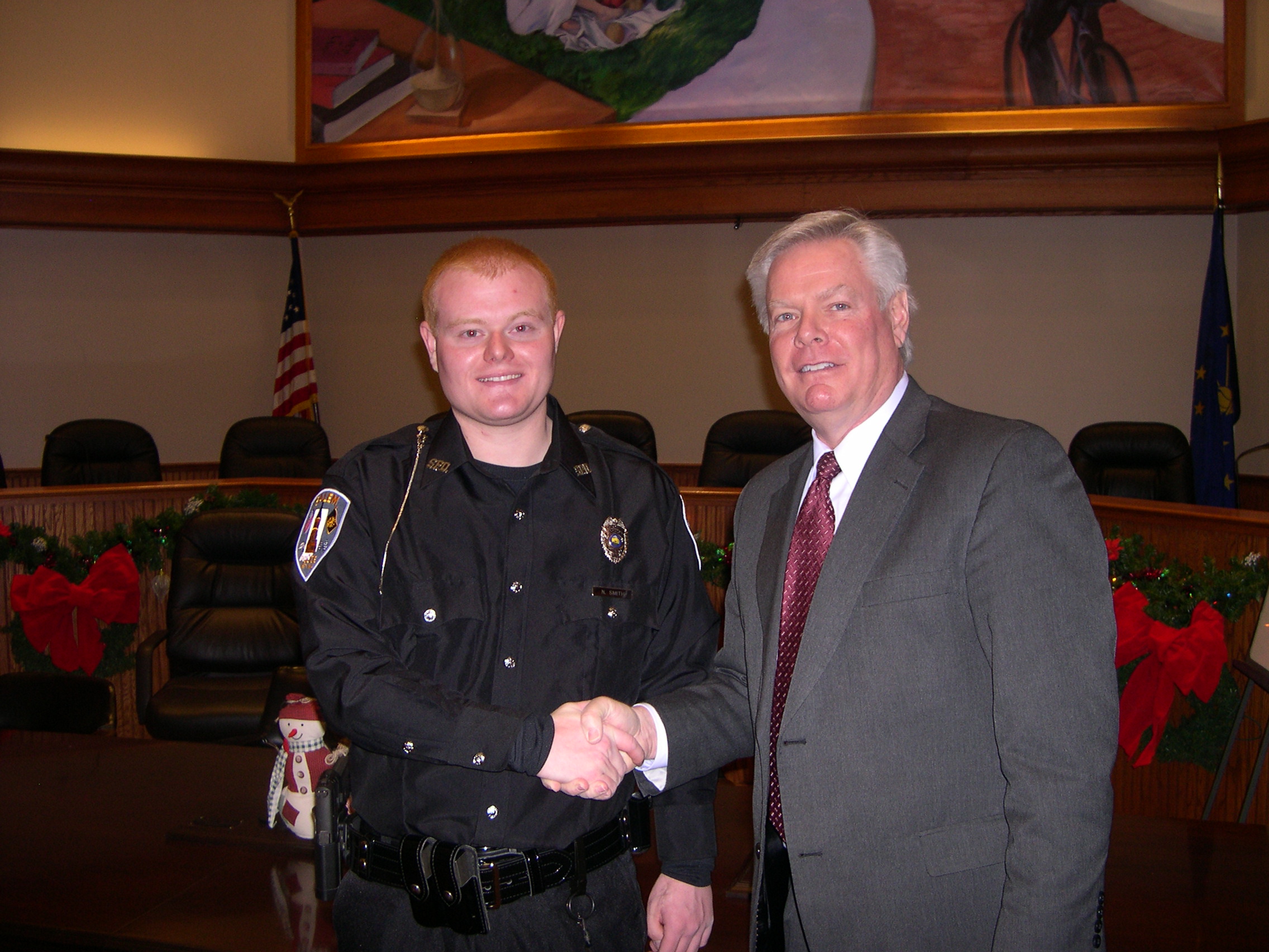 Nigel Smith Sworn in as City’s Newest Officer | WSLM RADIO