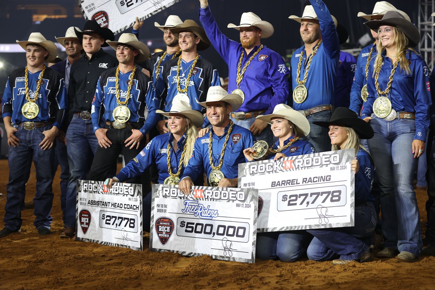 Free Riders Win First-Ever Kid Rock’s Rock N Rodeo at AT&T Stadium in ...